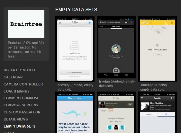 Mobile Pattern Examples